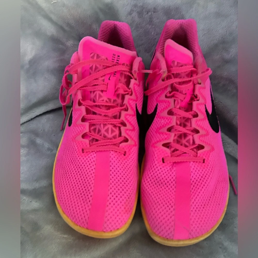 Nike | Shoes | Nike Track Shoes Rival Distance Hyper Pink Running ...